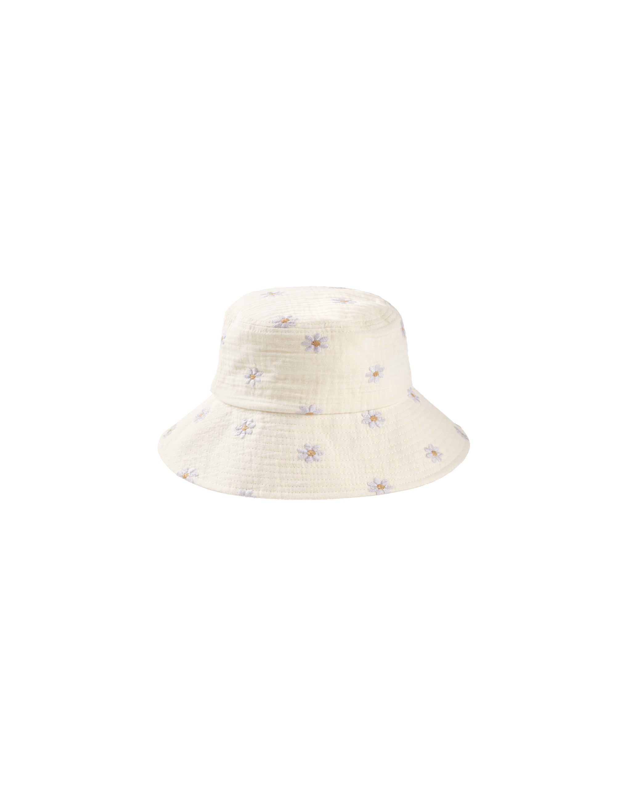 Bucket Hat || Blue Daisies – Little Waves Kids