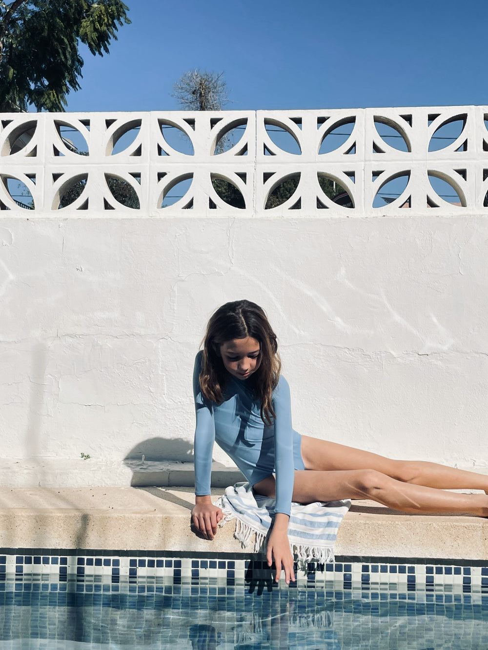 PALMA SWIMSUIT IN SKY BLUE